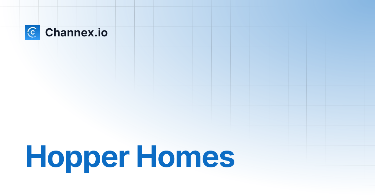 Hopper Homes | Channex.io